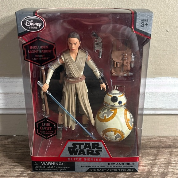 Star Wars | Toys | Star Wars Elite Series Rey Bb8 Diecast 6inch Action ...